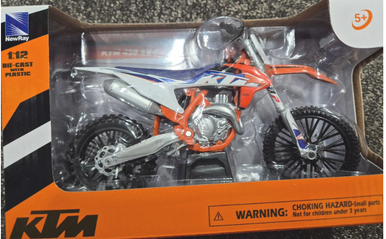 NEW RAY 1:12 KTM 300 EXC TPI TOY BIKE - Mission MX