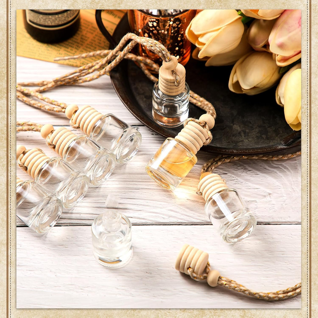 Car Air Freshener Diffuser (8ml) Cotton Fresh Scent