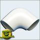 PVC 90° Degree Fitting Covers for Insulated Piping