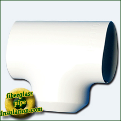 PVC Tee / Valve Fitting Covers for Insulated Piping