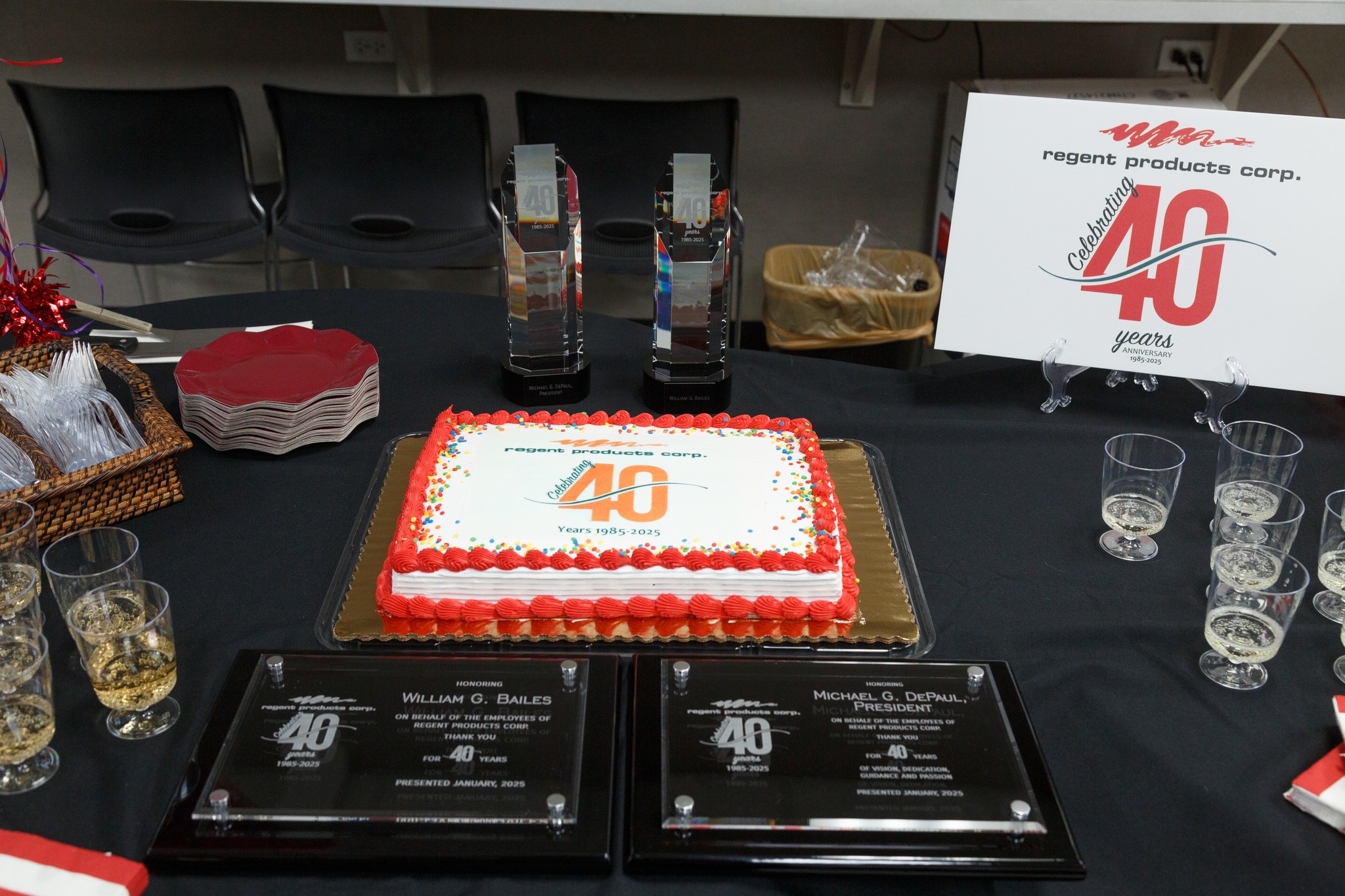 Regent Products Celebrates 40 Years - Regent Products
