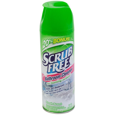 BATHROOM CLEANER 12OZ SCRUB FREE AEROSOL - Regent Products