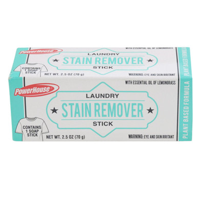 LAUNDRY STAIN REMOVER STICK 2.5OZ BOXED POWERHOUSE - Regent Products