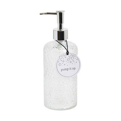 SOAP DISPENSER 16.27OZ HAMMERED - Regent Products