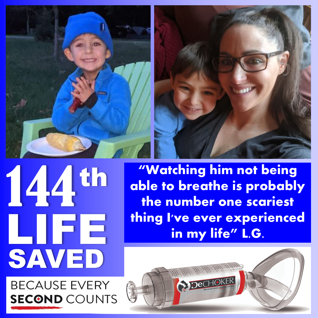 144 Mom Saved Her Son Dechoker International