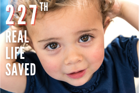 15-Month-Old Saved from Choking on Animal Cracker - Dechoker International