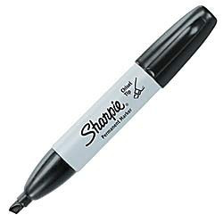 Sharpie Chisel Tip Marker