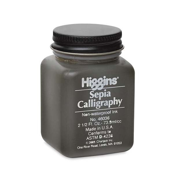 Higgins Calligraphy Inks