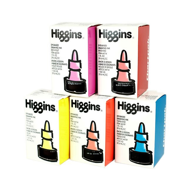 Higgins Dye-Based Drawing Inks