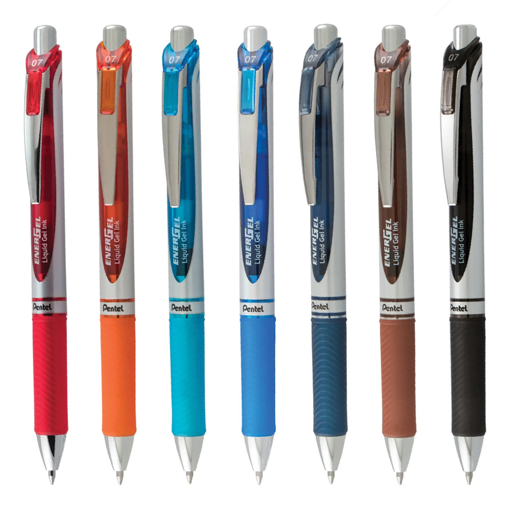 Pentel EnerGel RTX Medium Retractable Liquid Gel Pens