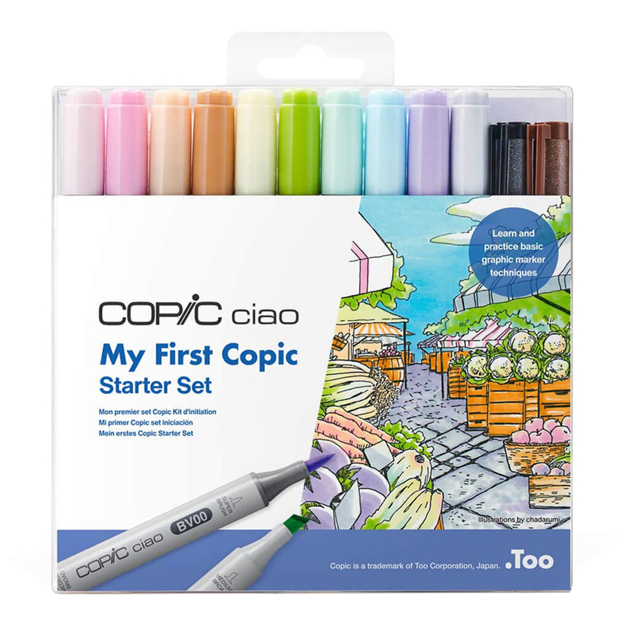 how to draw metal copic markers