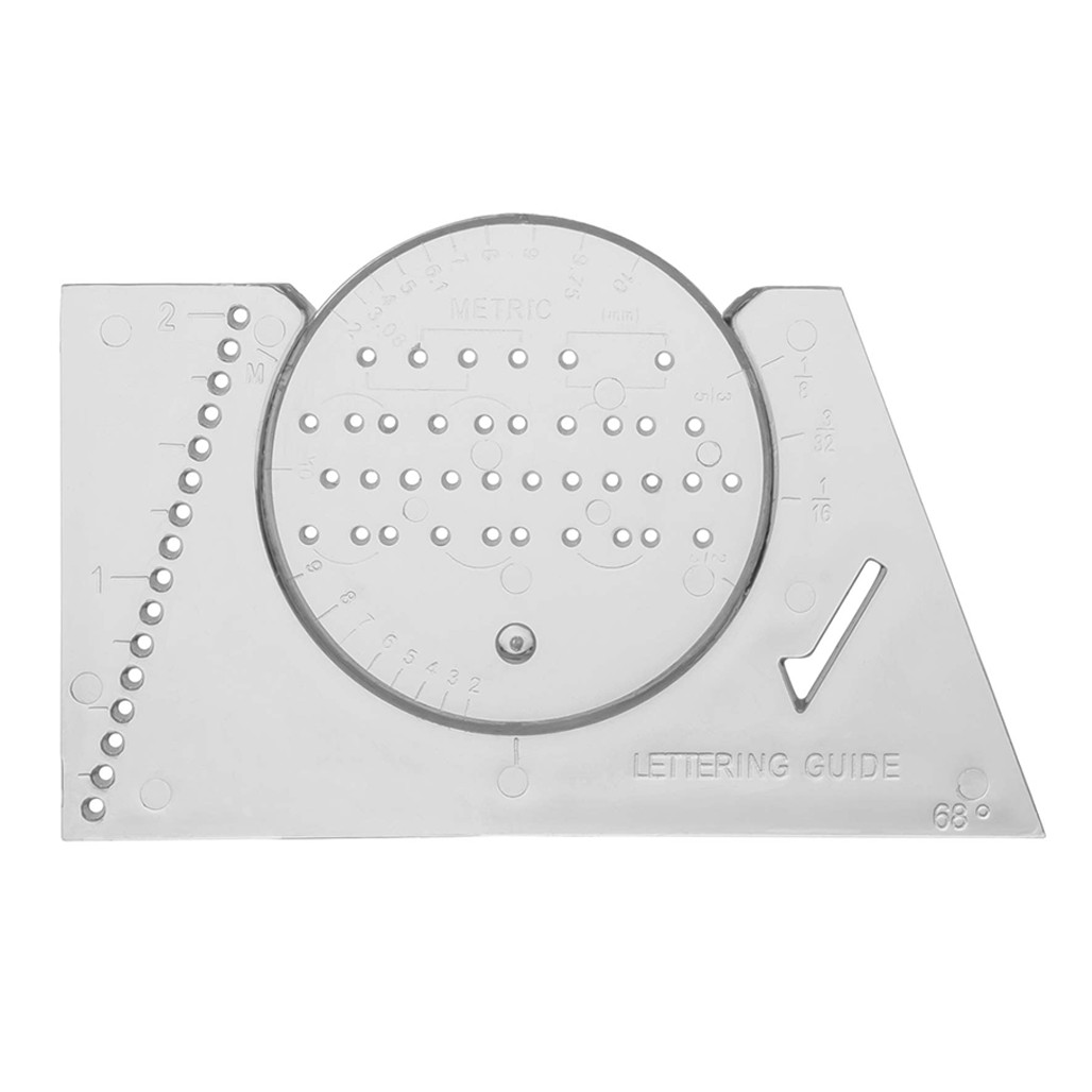 Pacific Arc Lettering Guide - Artist & Craftsman Supply