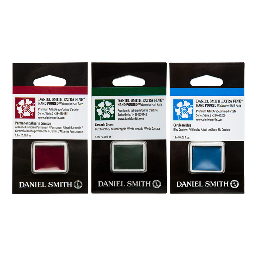 Daniel Smith Extra Fine Watercolor Half Pans