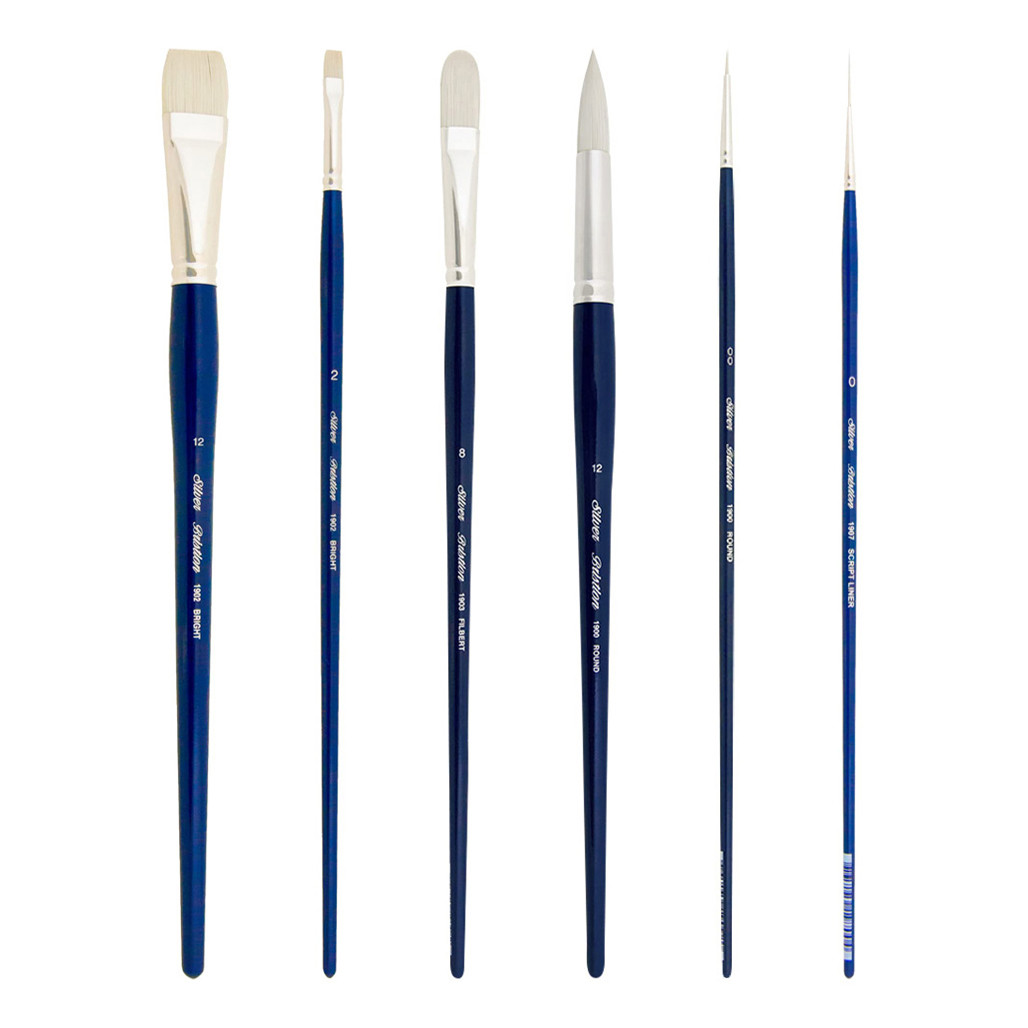 Silver Brush Bristlon Brushes