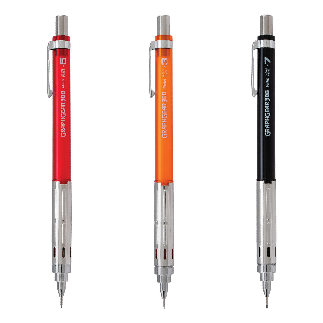 Pentel GraphGear 300 Mechanical Pencils
