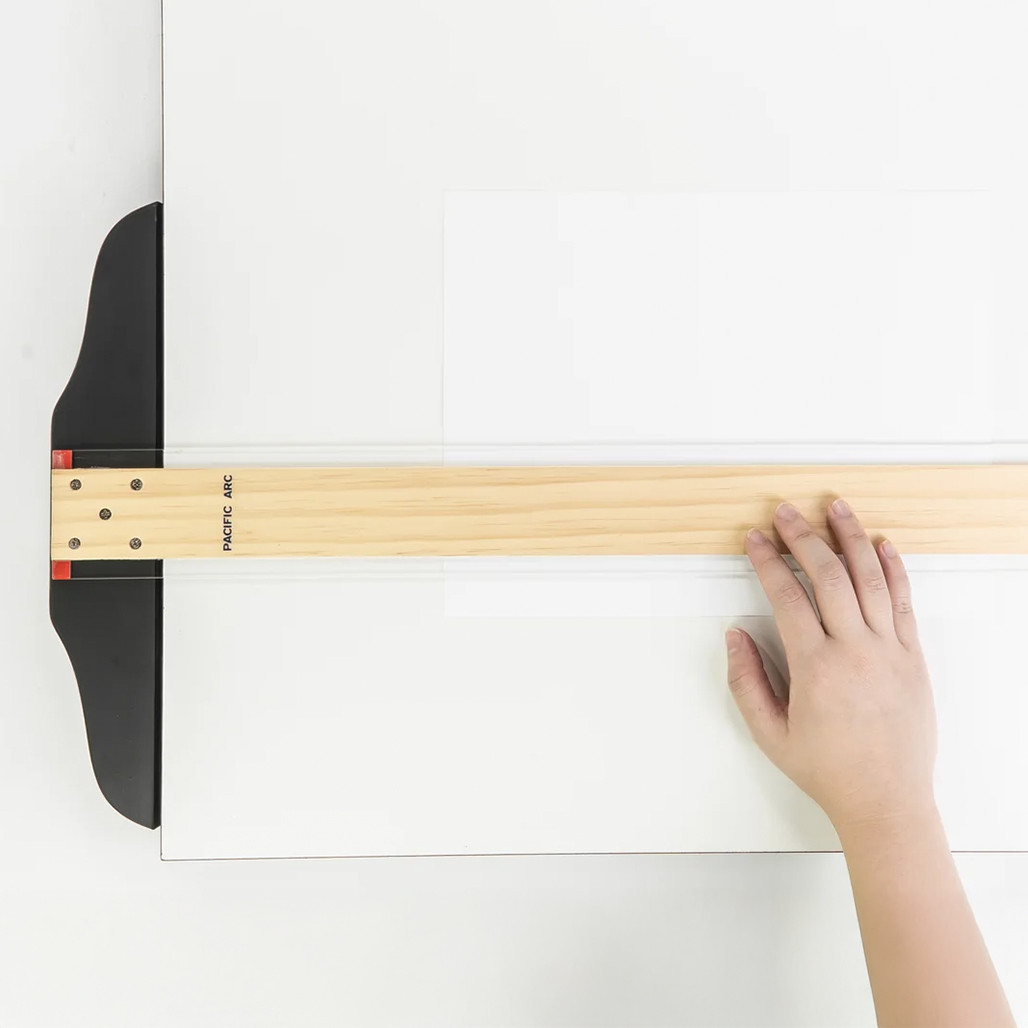 Pacific Arc Unruled Wood & Acrylic T-Squares