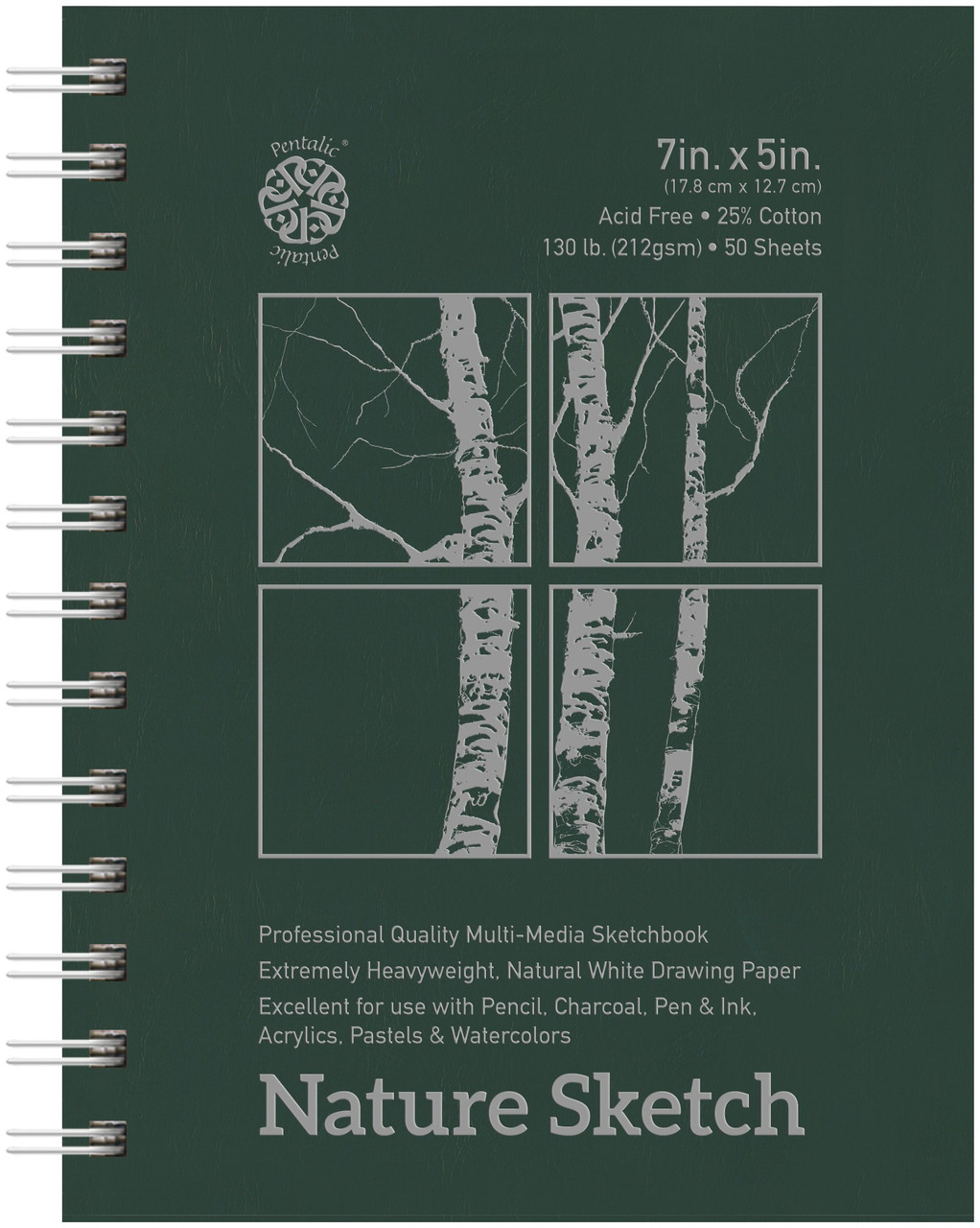 Pentalic Nature Sketchbook - Artist & Craftsman Supply