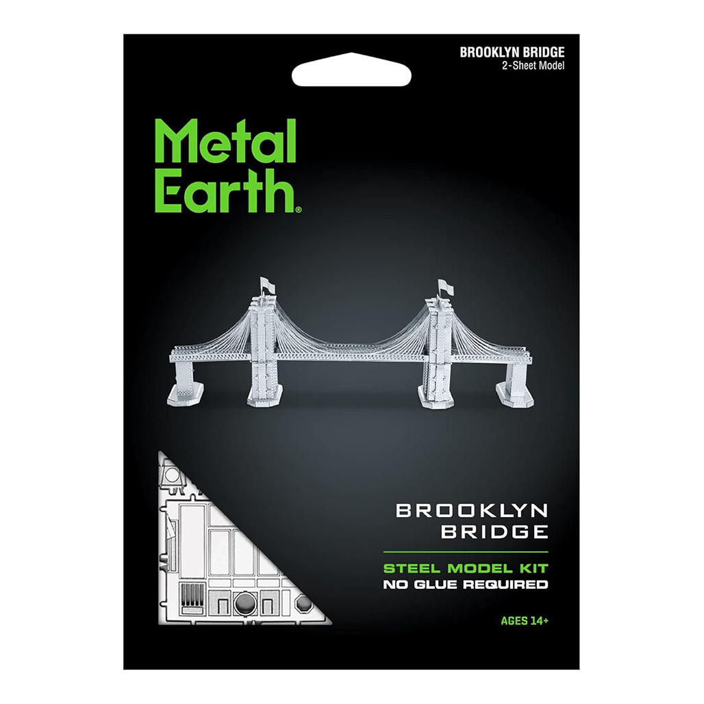 Metal Earth Brooklyn Bridge 3D Metal Model Kit