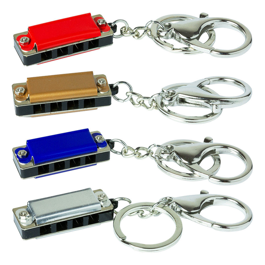 House Of Marbles Mini Harmonica Keyring