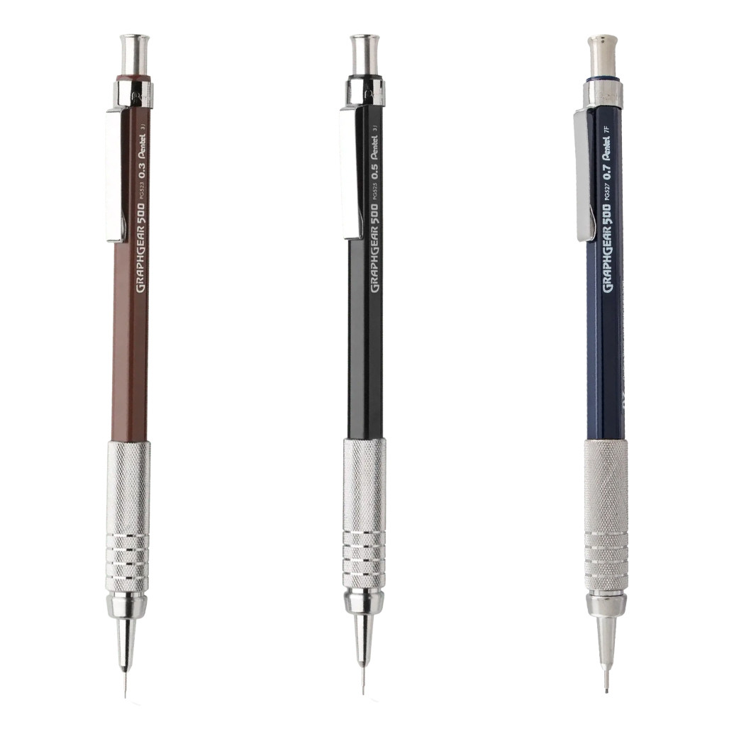 Pentel GraphGear 500 Mechanical Pencils