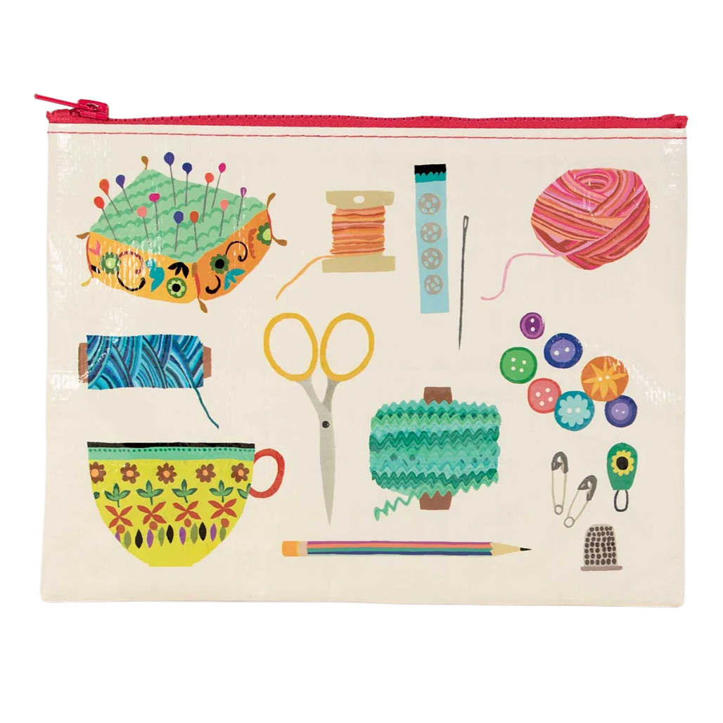 Blue Q Zipper Pouches