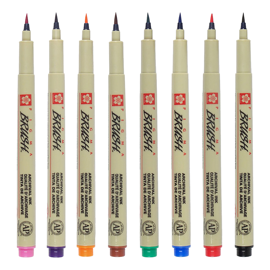 Pigma brush pen store