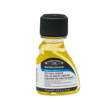 Winsor & Newton Watercolor Ox Gall Liquid Medium - Artist & Craftsman ...