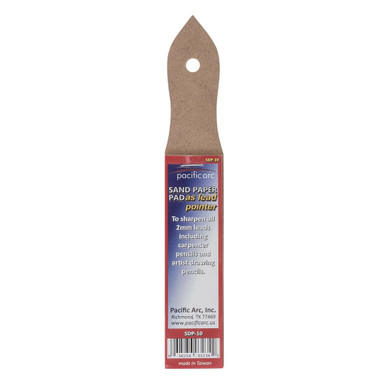 Lead Pointer Sandpaper Pads (12 Sheets)