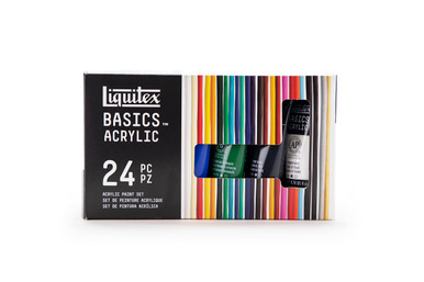Liquitex BASICS 24-Piece Acrylic Paint Set