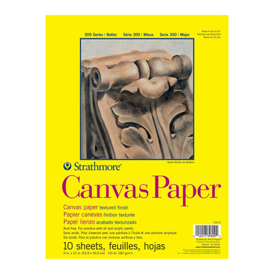 Strathmore 300 Series Canvas Paper Pad