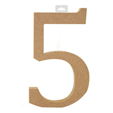 Multicraft Standing MDF Numbers