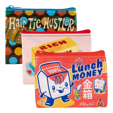 Blue Q Coin Purses