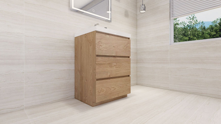Aron 24" Freestanding with Reinforced Acrylic Sink