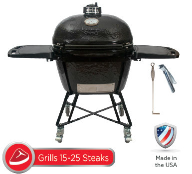 Primo XL 400 Oval All-In-One Ceramic Grill | Primo Supply