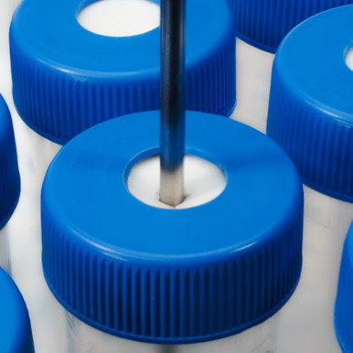 1F910 - Type-F Centrifuge Tube Caps 50 mL with Cross-Cut Silicone Septa ...