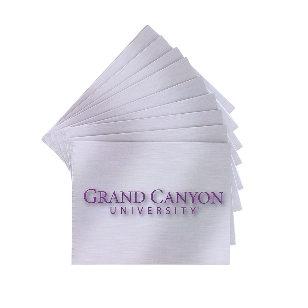 Grand Canyon University Gray Greeting Cards - 10 Pack
