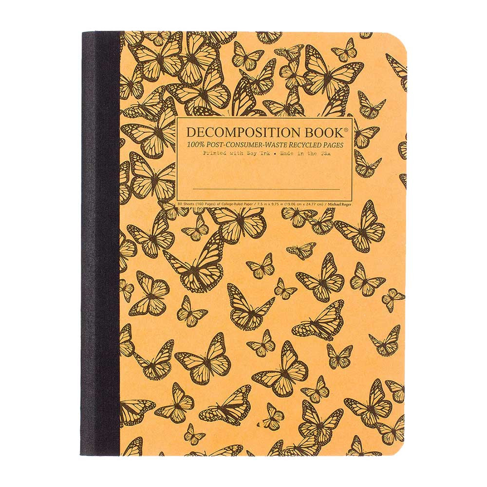 Tape Bound Decomposition Book College Ruled 80 Sheets - Animal Collection