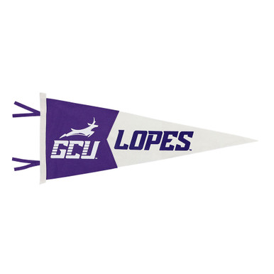 11" x 30" Purple Running Lope GCU Lopes Pennant