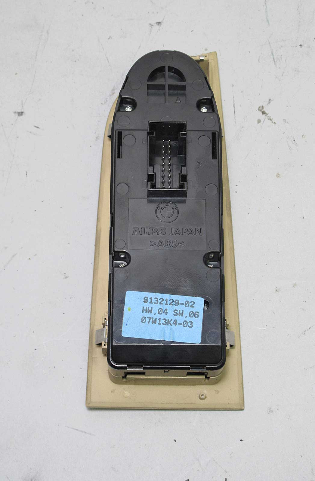 BMW E90 E91 3-Series 4door Left Front Master Window Switch Beige 2006-2013