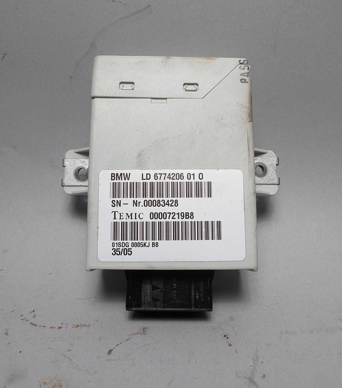 BMW Active Cruise Control Brake Function Longitudinal Dynamic Module ...