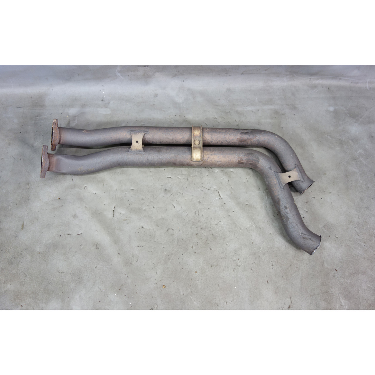 2007-2010 BMW E83 X3 Late Model Factory OEM Front Exhaust Pipe Pair w ...