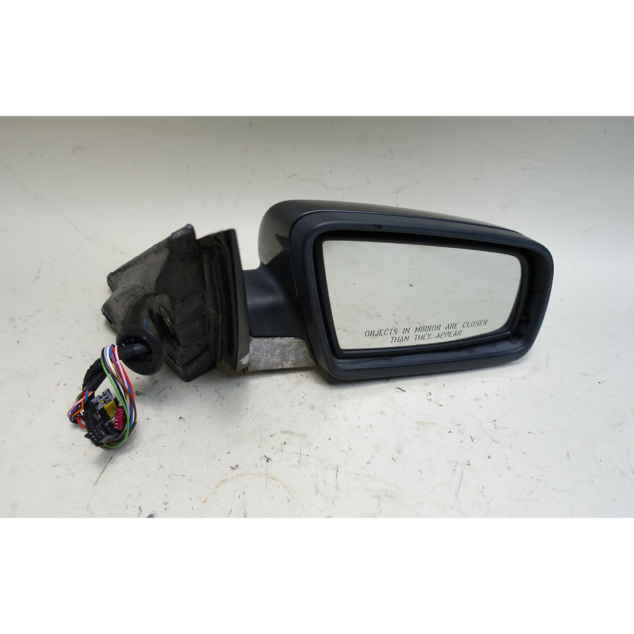 Damaged 2004-2005 BMW E60 E61 Right Power-Folding Side Mirror Titan ...
