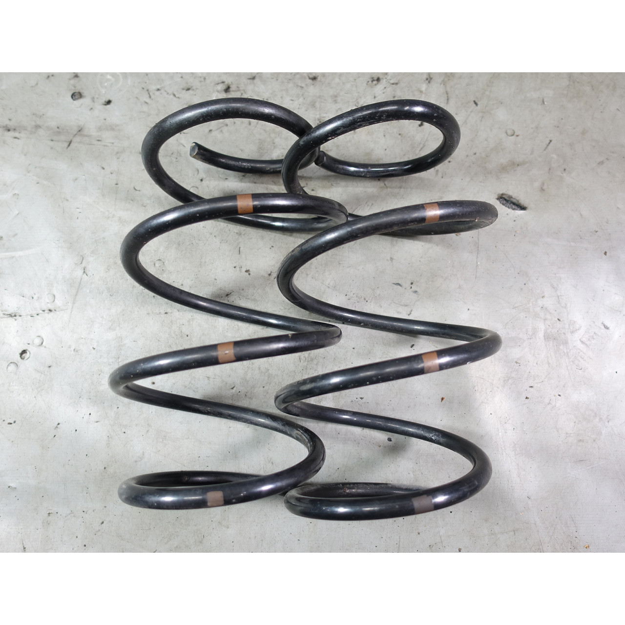 BMW E46 3-Series E39 6-Cyl Front Axle Coil Suspension Spring Pair Left ...