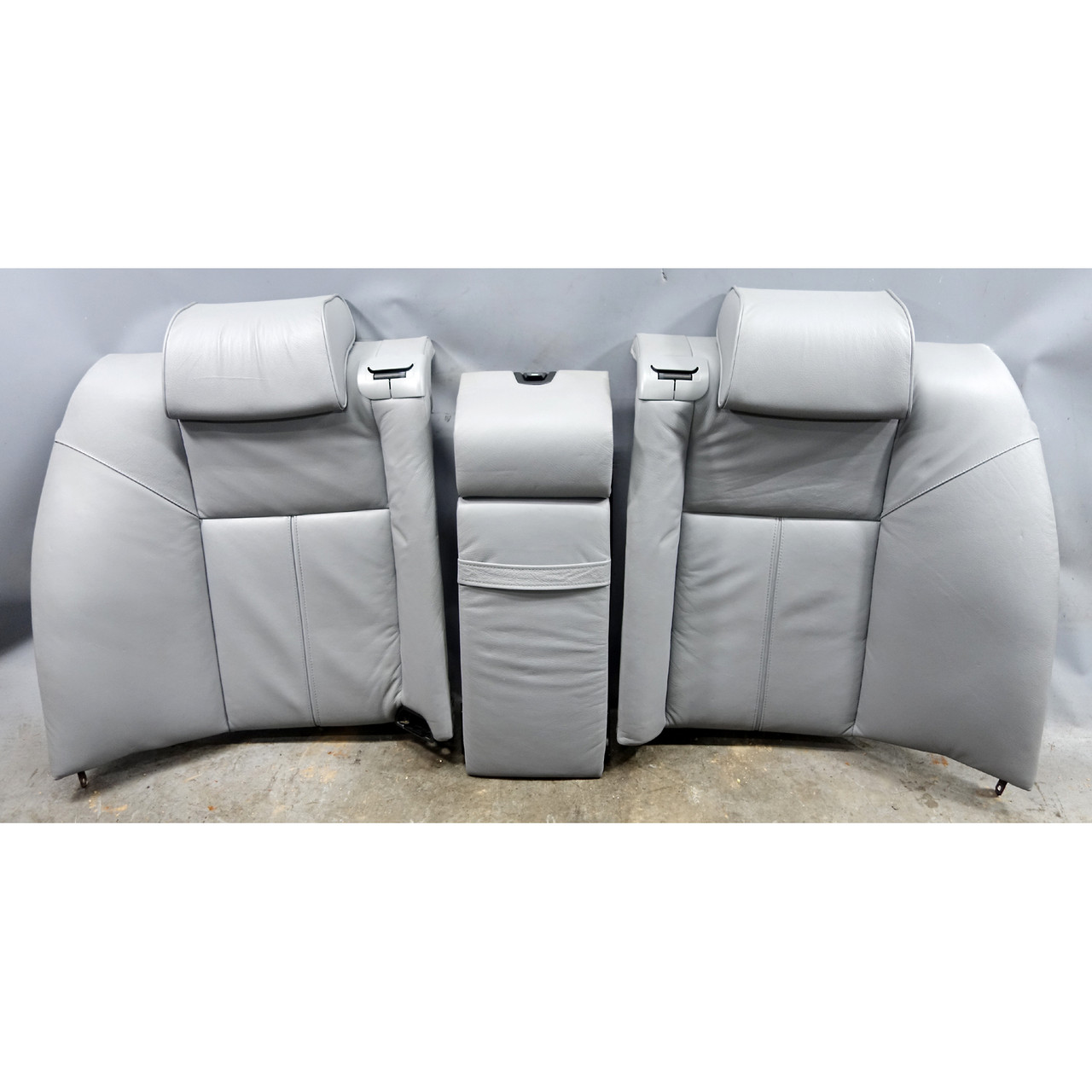 1996-2001 BMW E38 7-Series Contour Rear Seat Backrest w/o Heat Grey ...