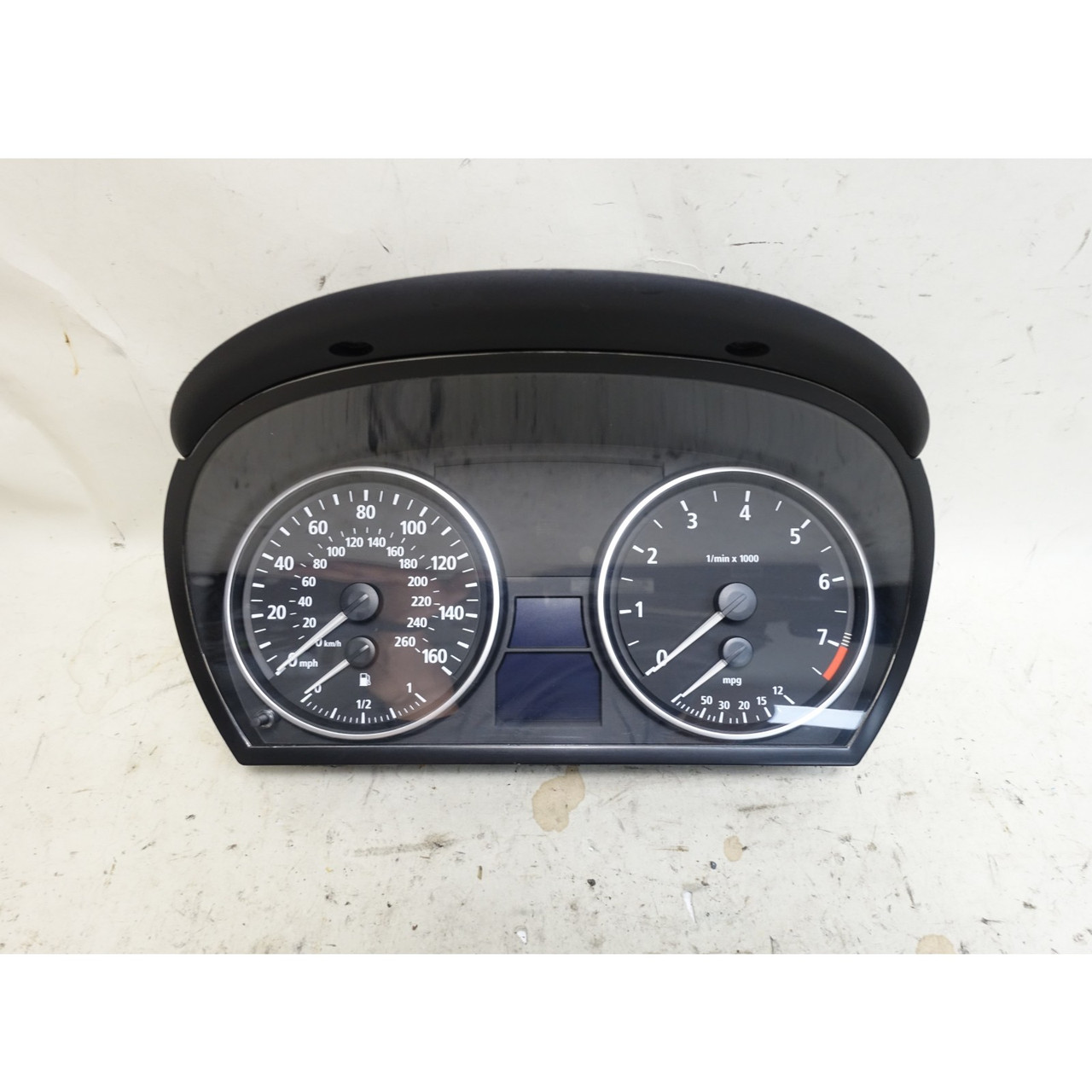 06-13 BMW E90 3-Series X1 Factory Instrument Cluster Gauge Panel MPH ...