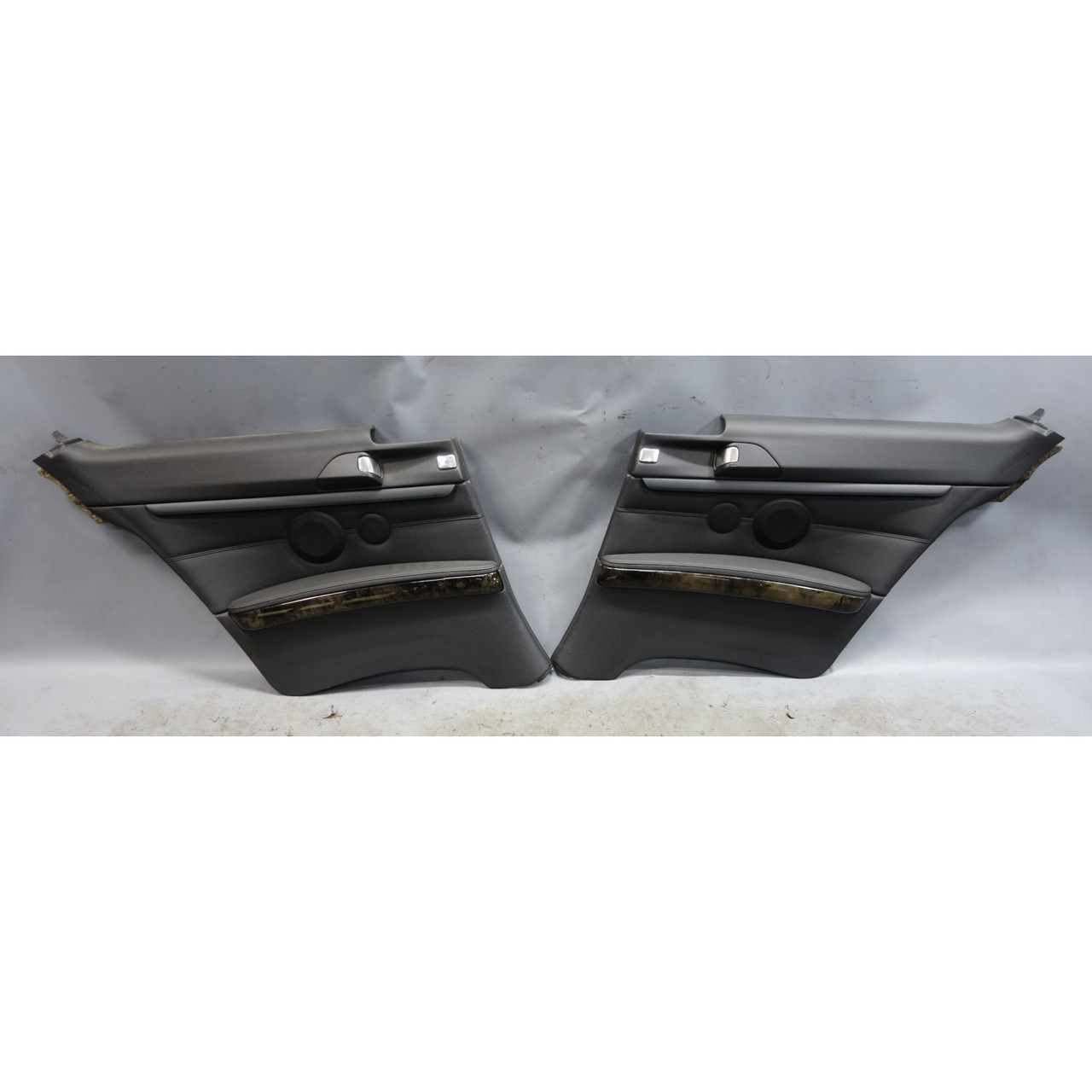 2007-2013 BMW E92 3-Series Coupe Rear Interior Trim Panel Pair Black ...