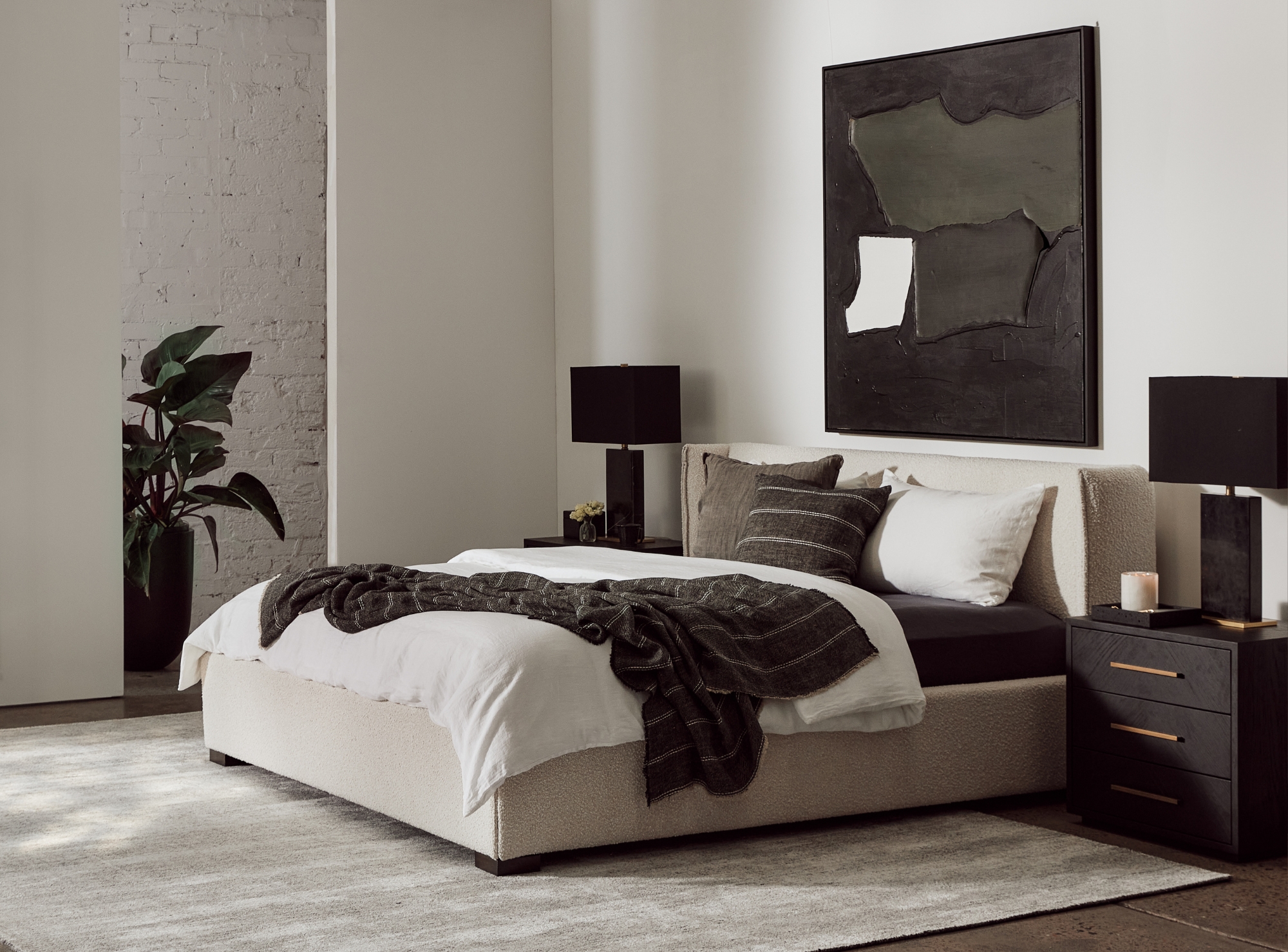 How to style the Bastien Bed in two distinct ways - Coco Republic