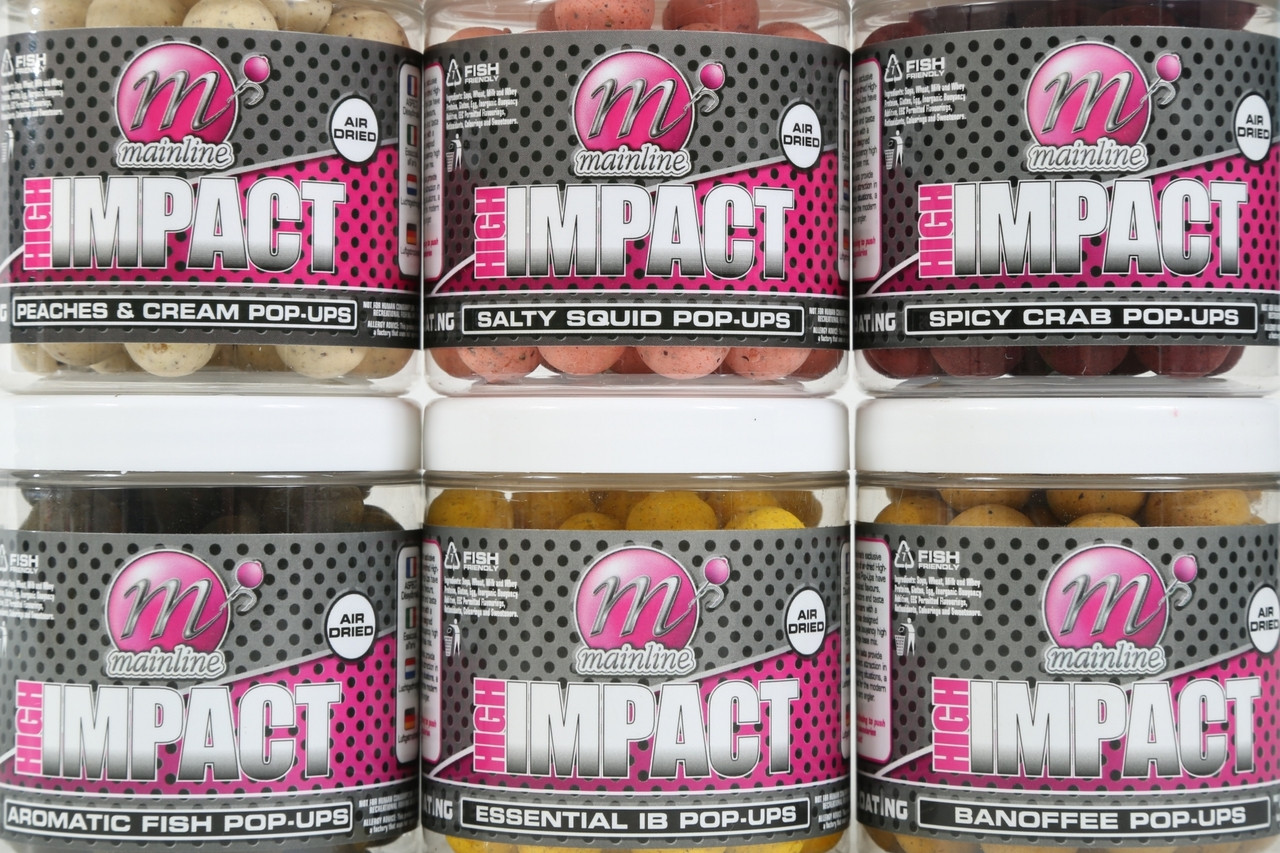 Mainline Impact Pop Ups 15mm Fishing Baits - Keen's Tackle & Guns