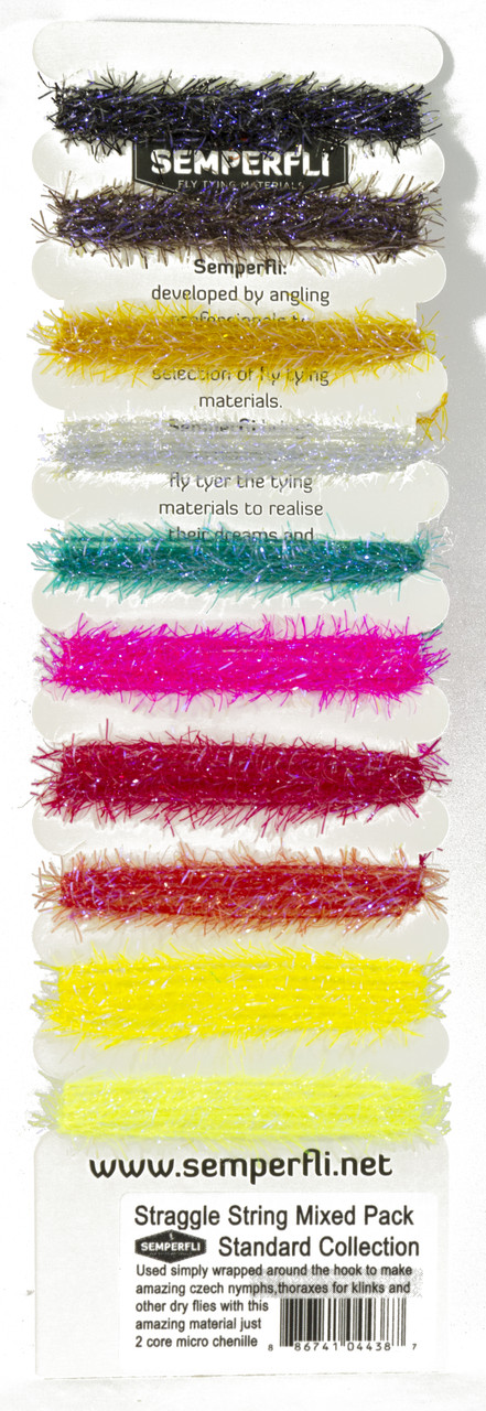 Semperfli Straggle String Multicard - fly fishing - fly tying ...