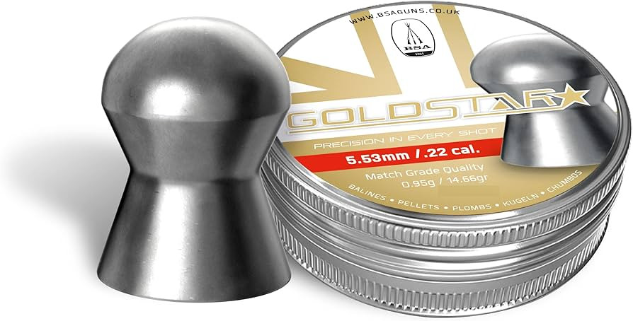 BSA Goldstar Air Gun Pellets .177/.22 - Keen's Tackle & Guns